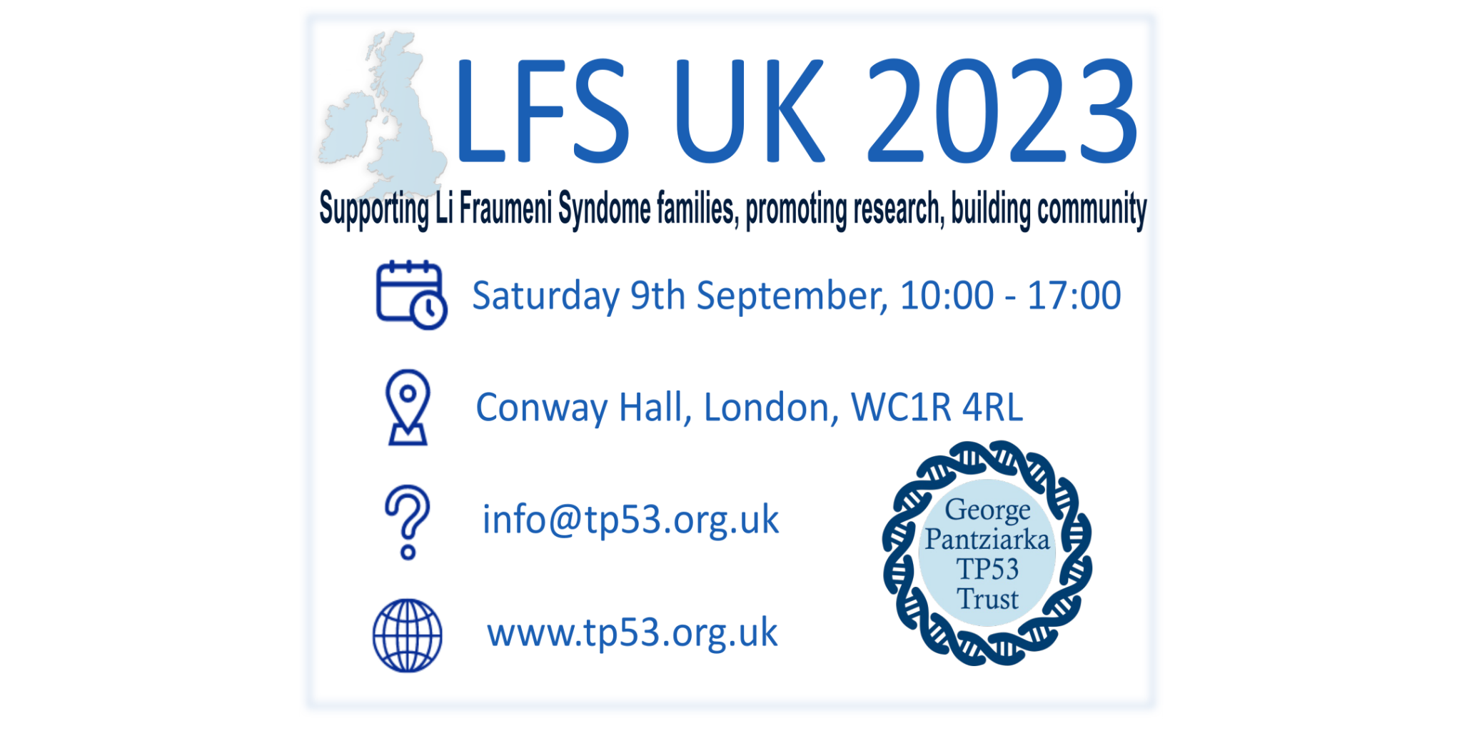 LFS UK 2023 – The George Pantziarka TP53 Trust